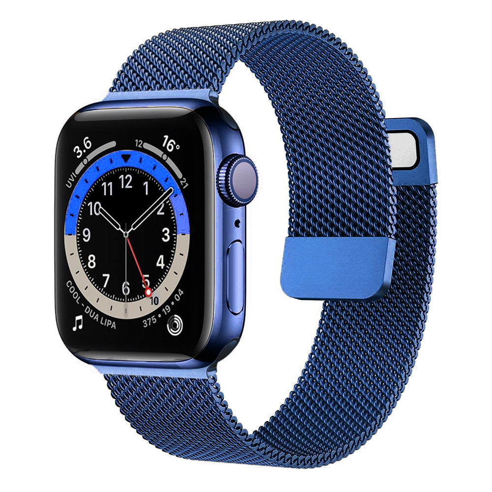 Blue Milanese Loop – AppStraps™