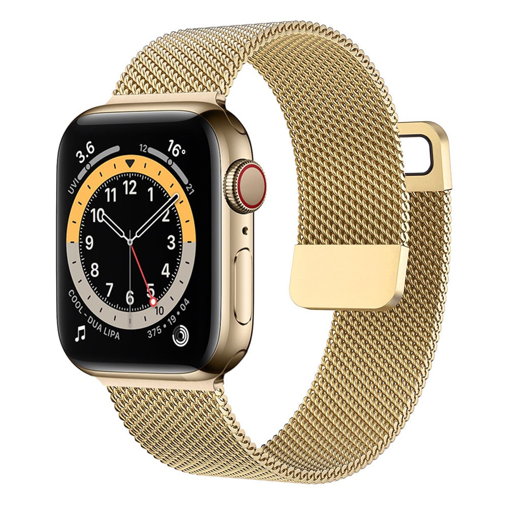 Gold Milanese Loop – AppStraps™